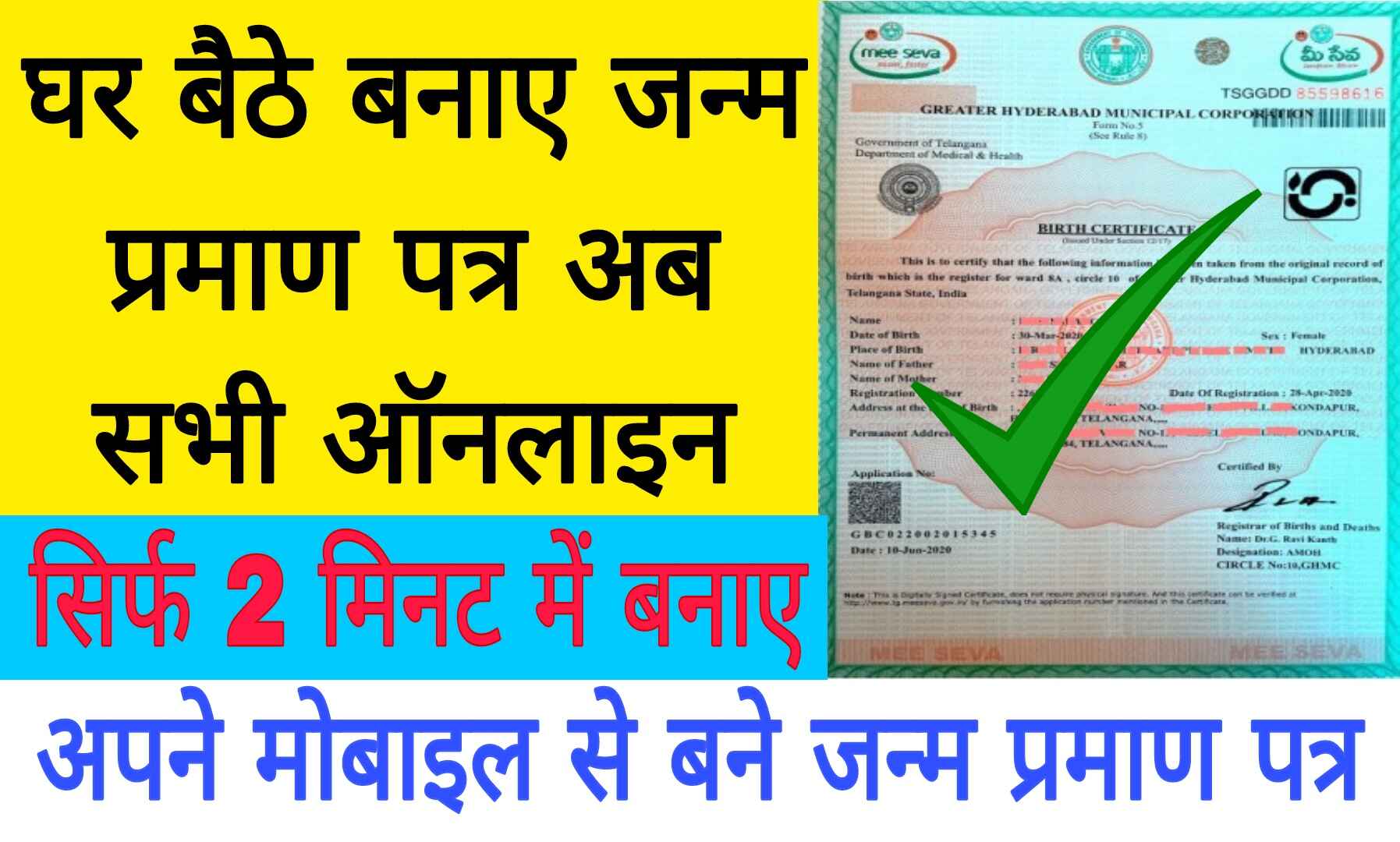 Birth Certificate Download 